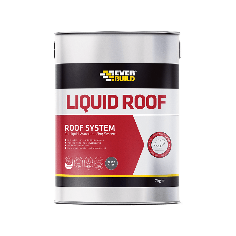 Everbuild Liquid Roof Waterproofing Coating | Site and Home