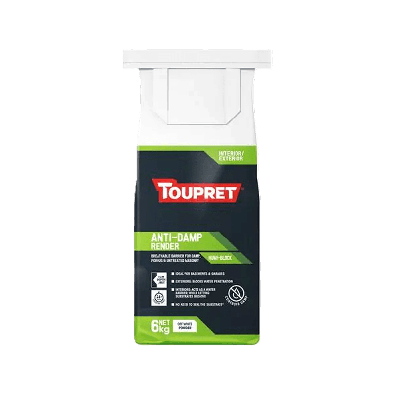Toupret Anti-Damp Render 6kg | Site and Home